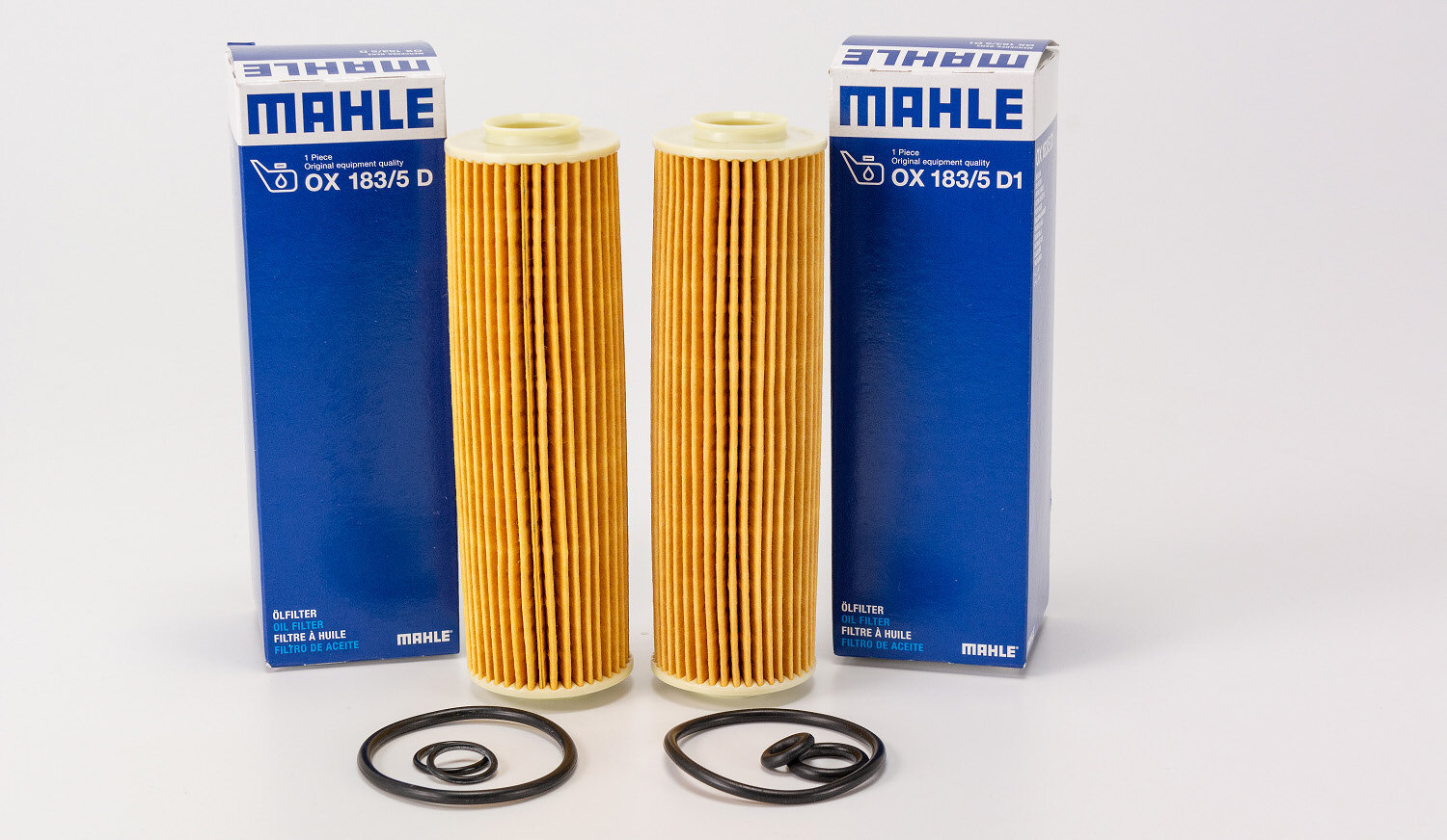 01/2020 - Risk of confusion: oil filter inserts OX 183/5D and OX 183/5D1